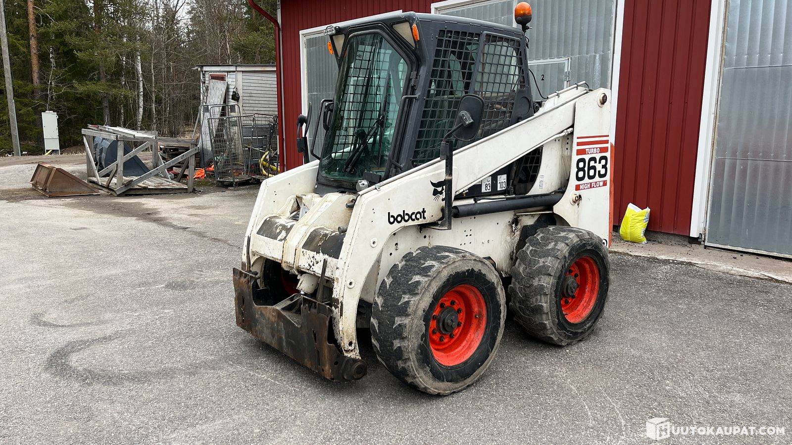 Bobcat 863 Turbo High Flow, 2001, Nurmijärvi | Huutokaupat.com