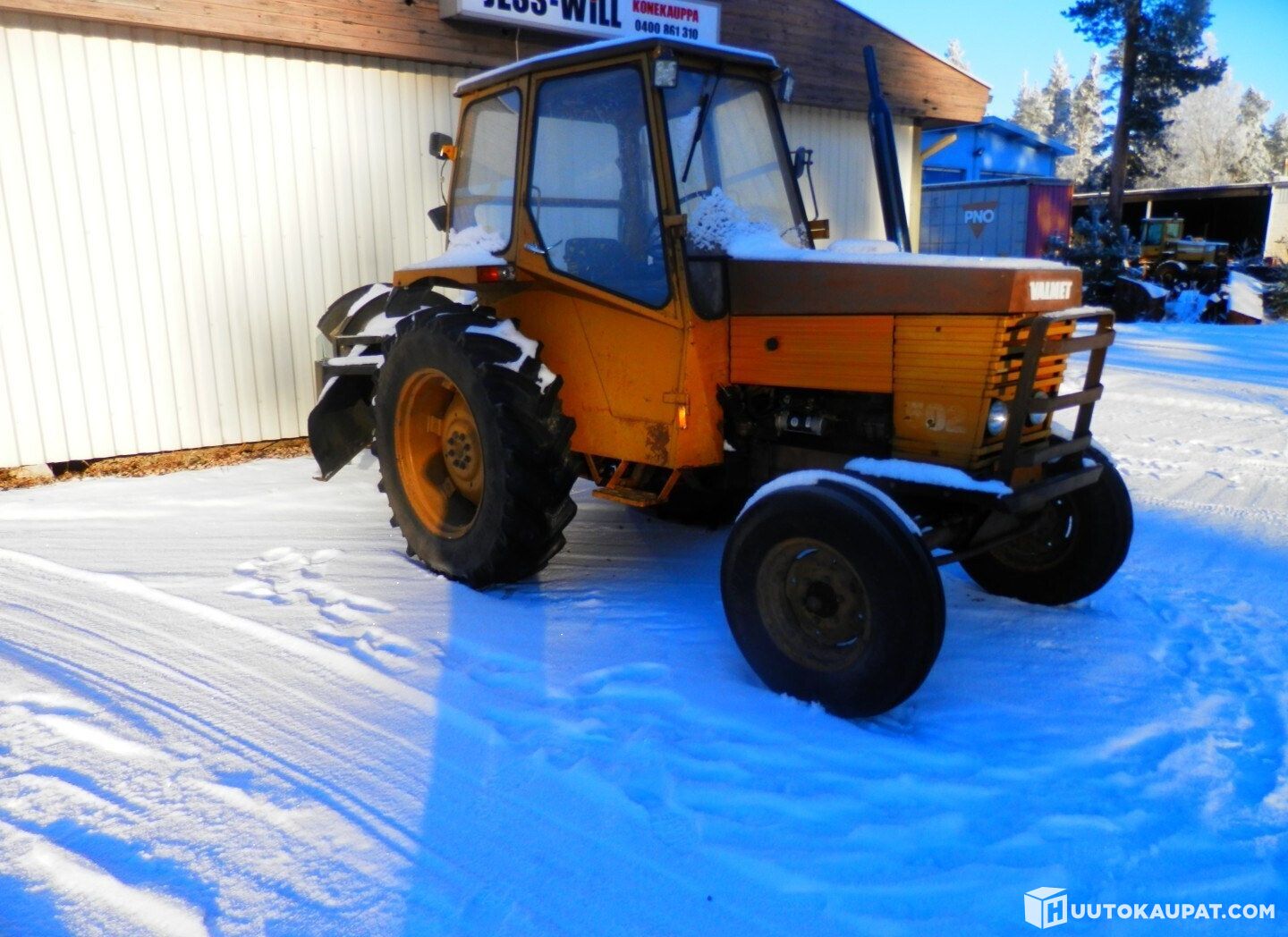 Valmet 502, 1972, Diesel, 6,650 h Tractor + snowblower, Kurikka ...