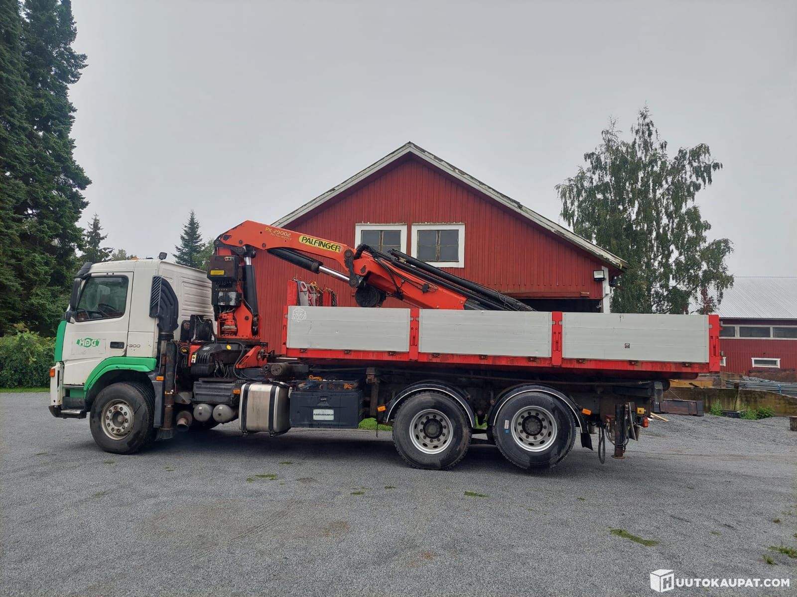Volvo FM9 6x2 Palfinger PK29002G Nosturi sekä VL-Laitteet+Rahtilava ...