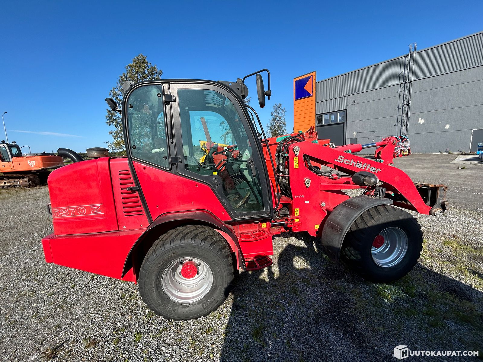 Schäffer 5370Z linkkumallinen kuormaaja, 2012, Pedersöre | Huutokaupat.com