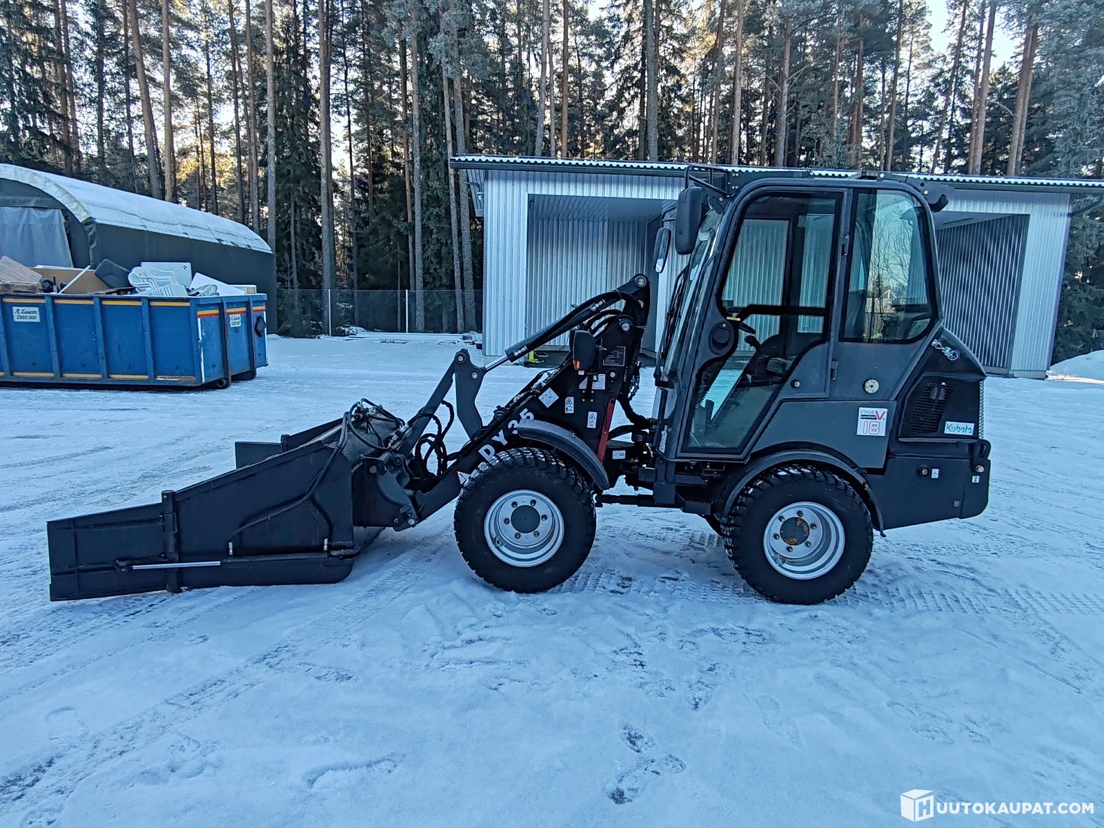 Taian DY35 kuormaaja siipilumikauhalla & piikeillä, 36H, 2022, Lieto ...