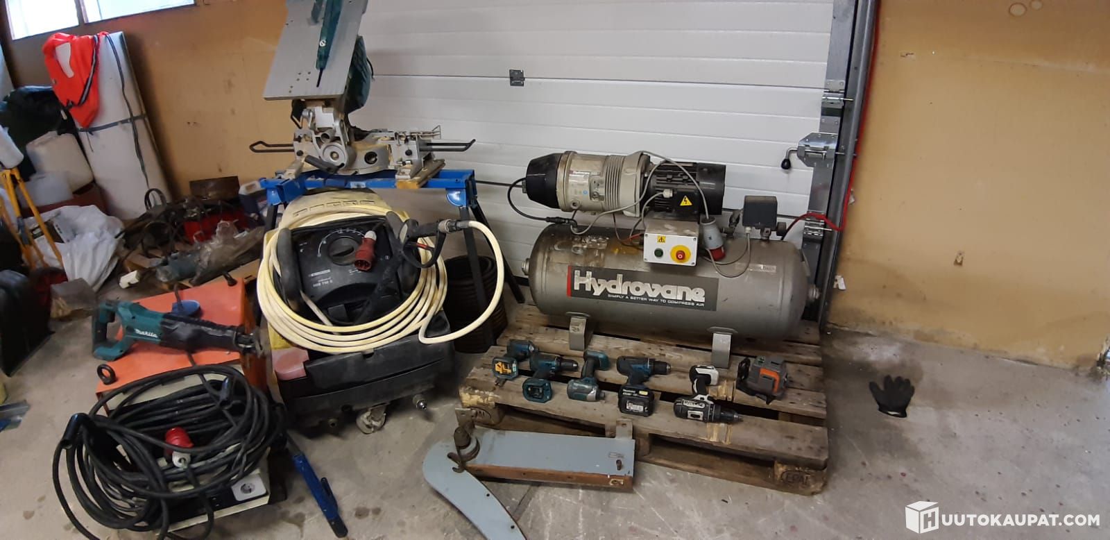 Työkalu erä, Makita,kemppi,kärcher ja Hydrovane, Ilmajoki | Huutokaupat.com