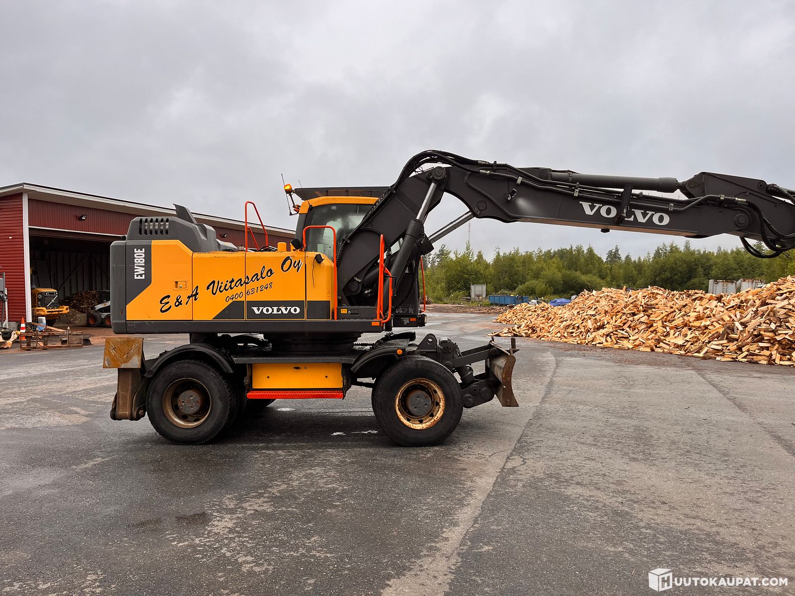 Volvo EW180E, Rototilt R8 / Arden-lajittelukoura, Parkano | Huutokaupat.com