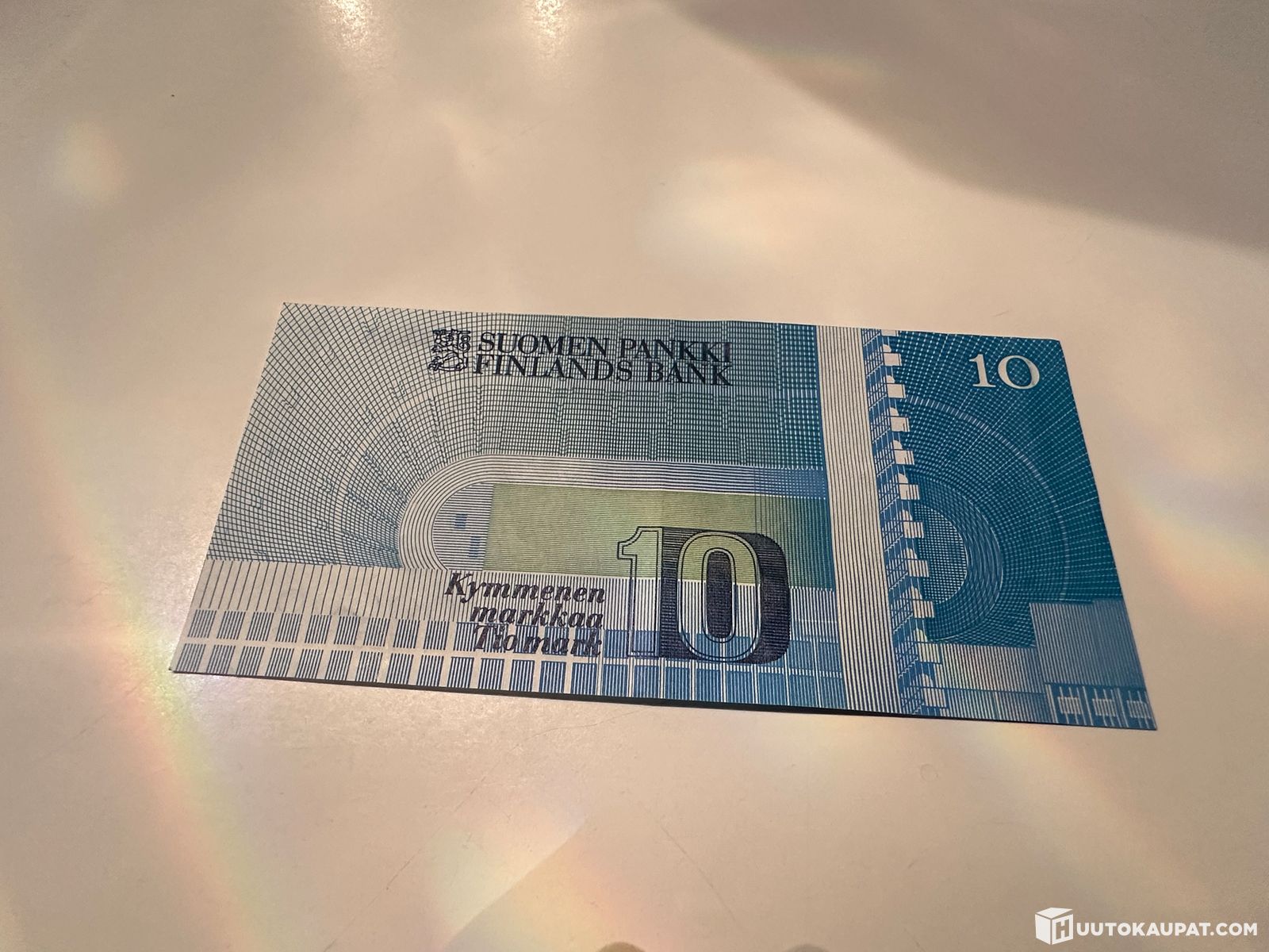 Viimeiset markka-ajan setelit 10-1000 markkaa, Lapinlahti | Huutokaupat.com