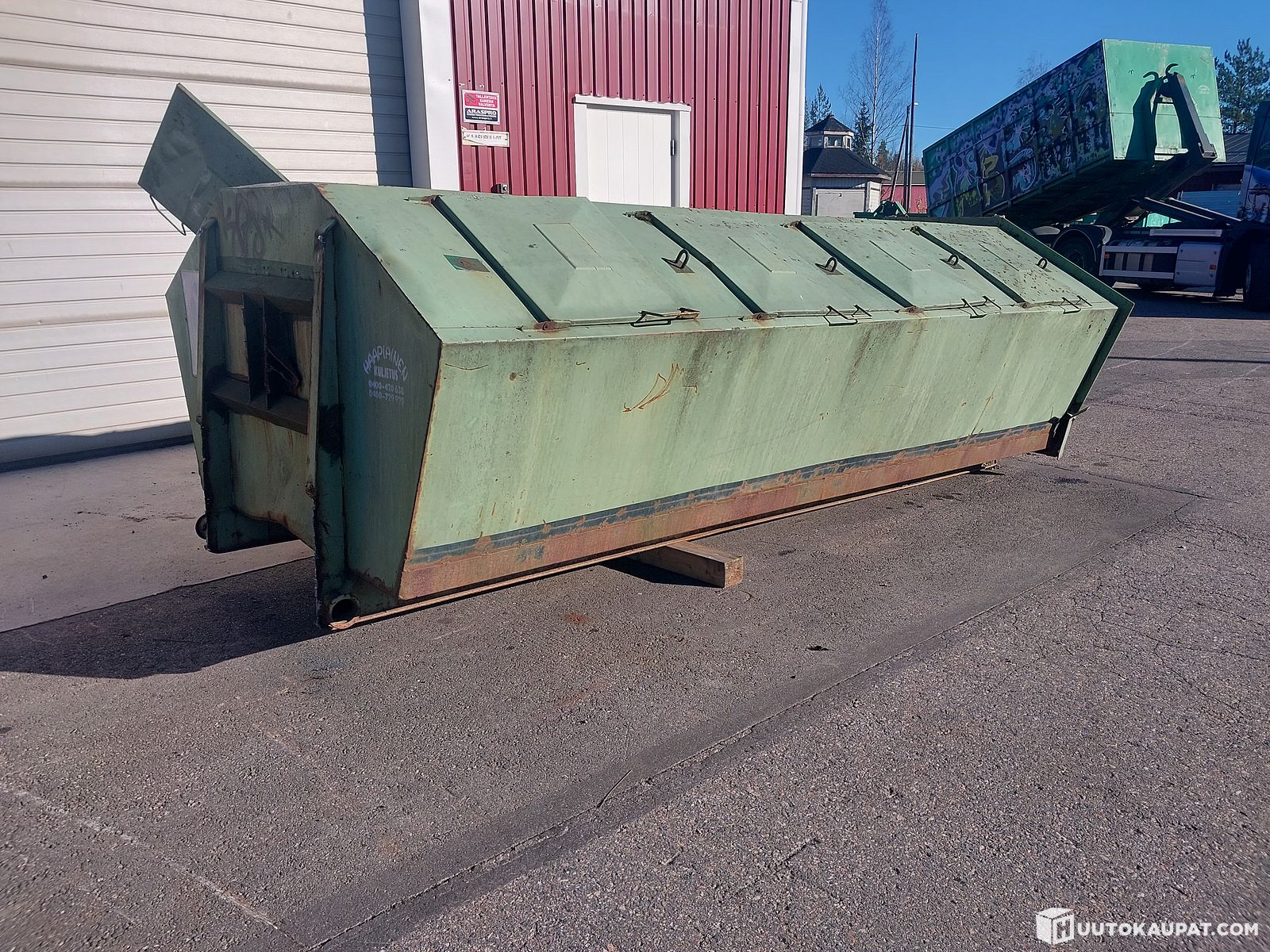 Vaihtolava, roskalava,roskis,puhtosälliö, Mäntsälä | Huutokaupat.com