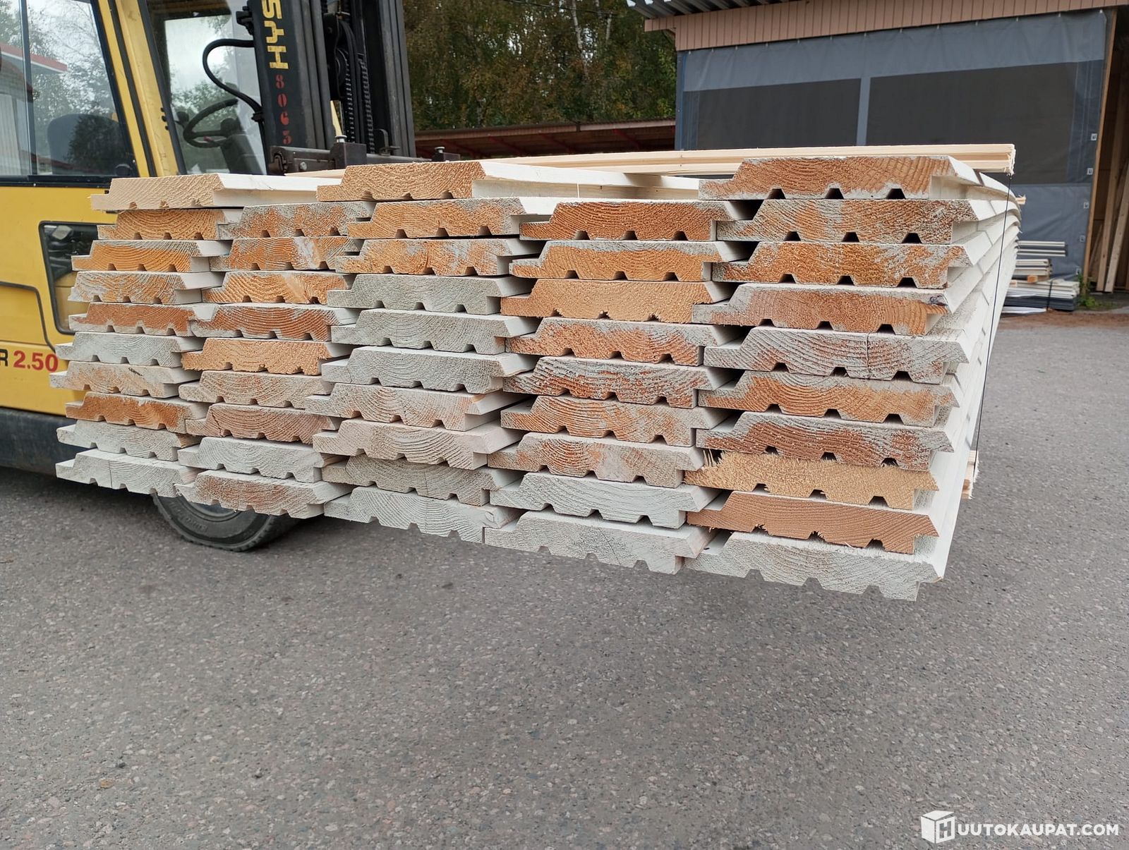 Hirsipaneeli, pohjamaalattu 28x170mm UYV erä 83, Alavieska ...