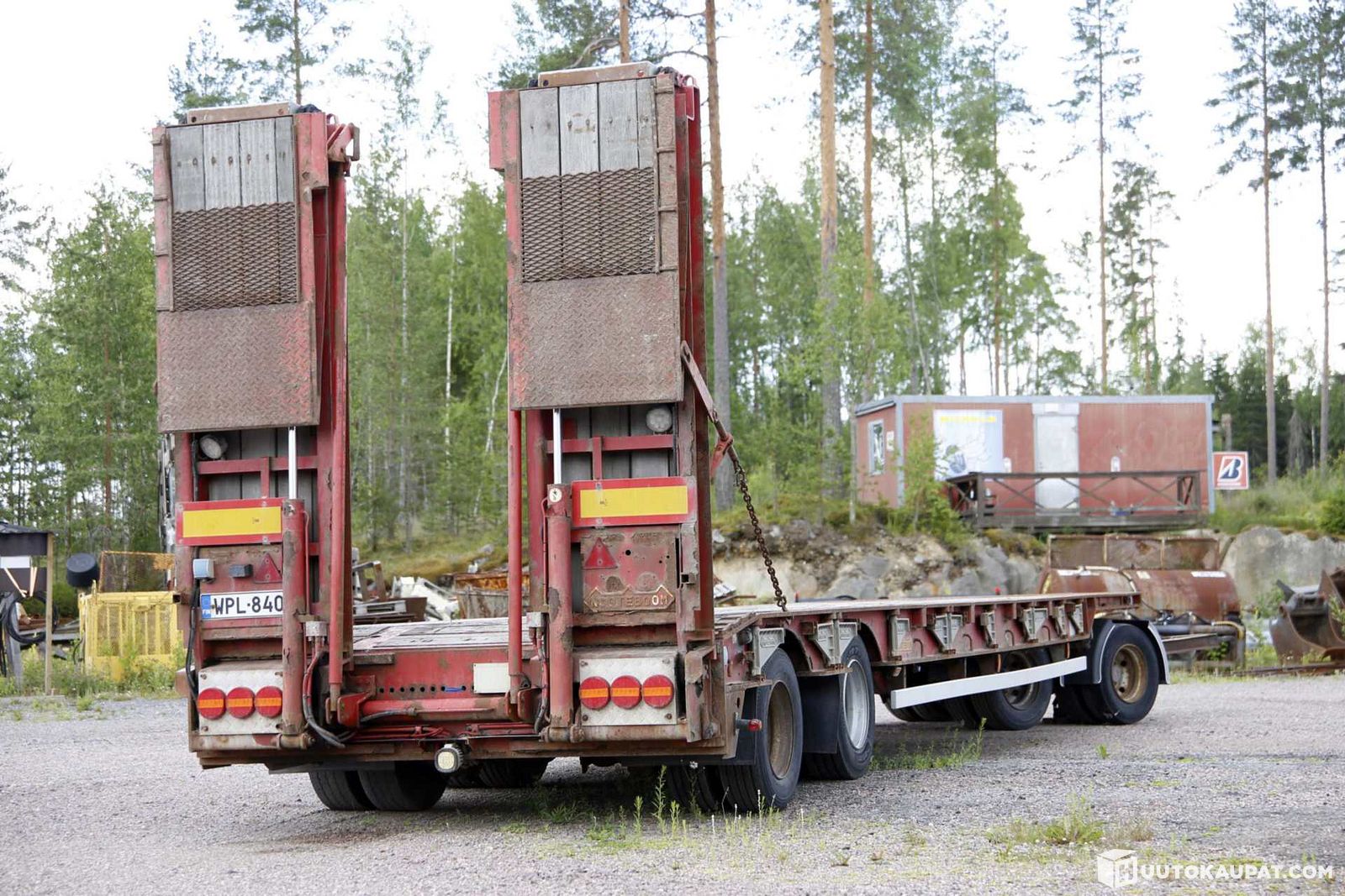 Nooteboom peräkärry/lavetti, 2007, Mäntsälä | Huutokaupat.com